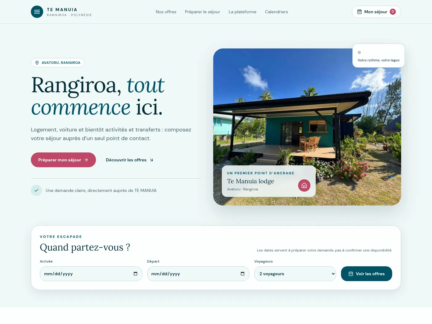 Te Manuia Travel Hub