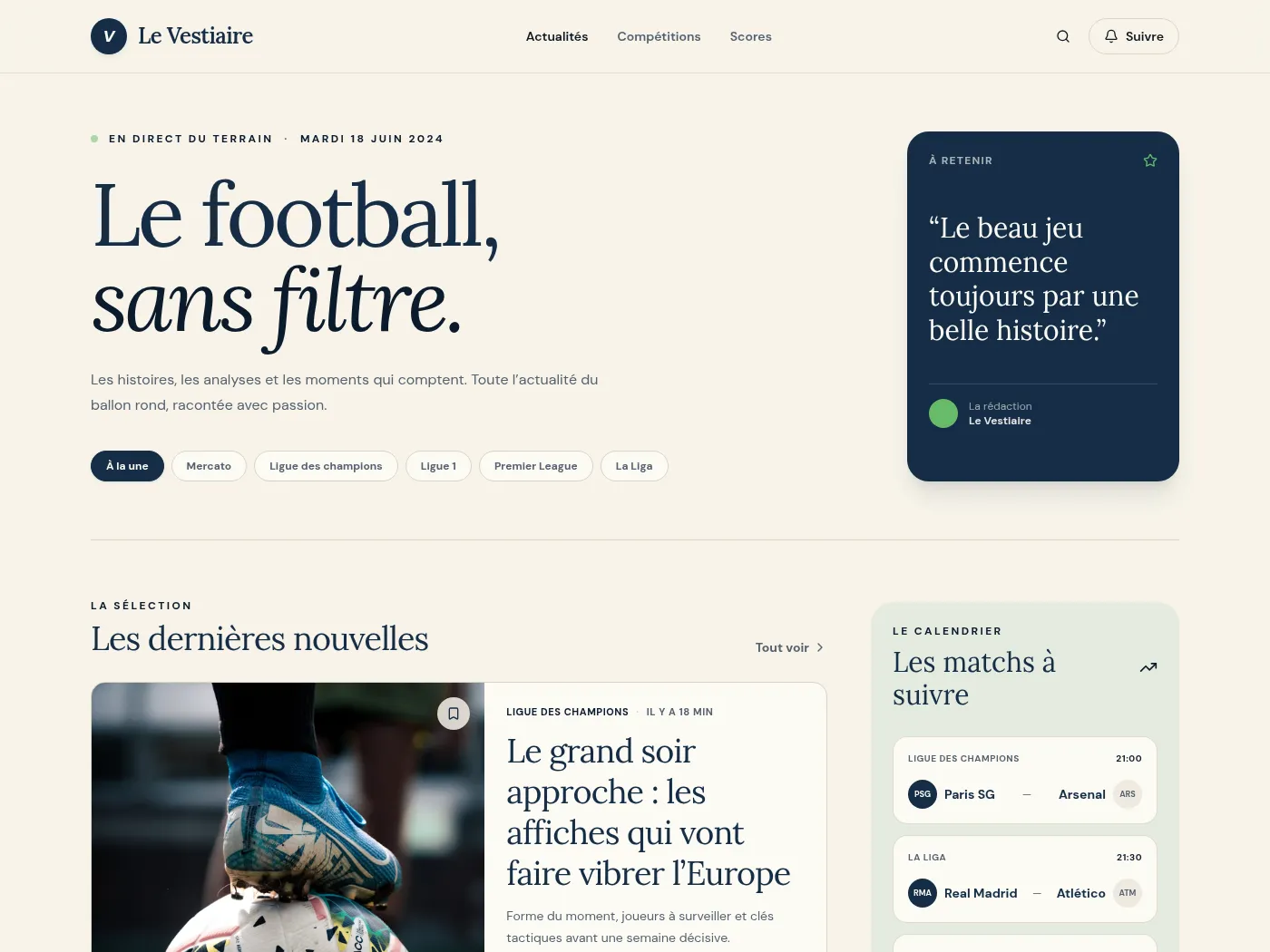 Football Info Hub