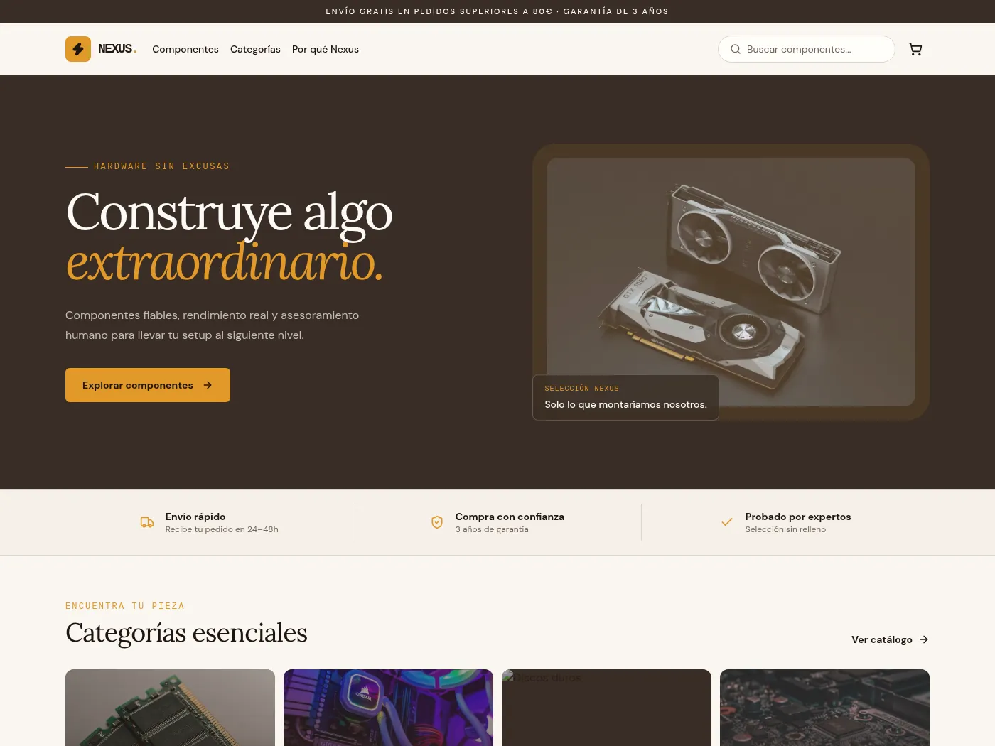 PC Parts Shop Web