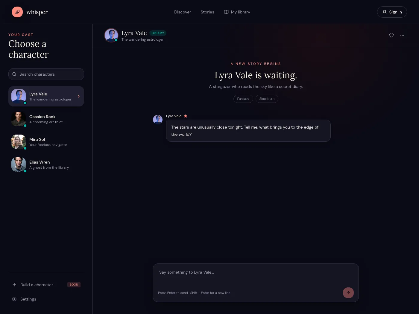 RoleplayAI Chat