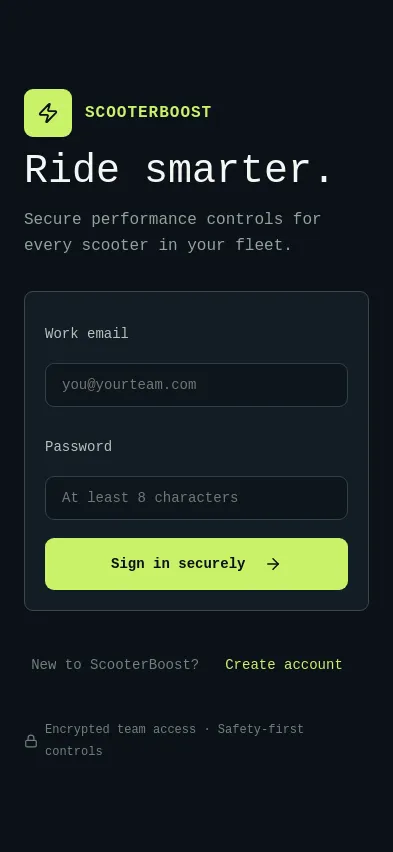 ScooterBoost Mobile