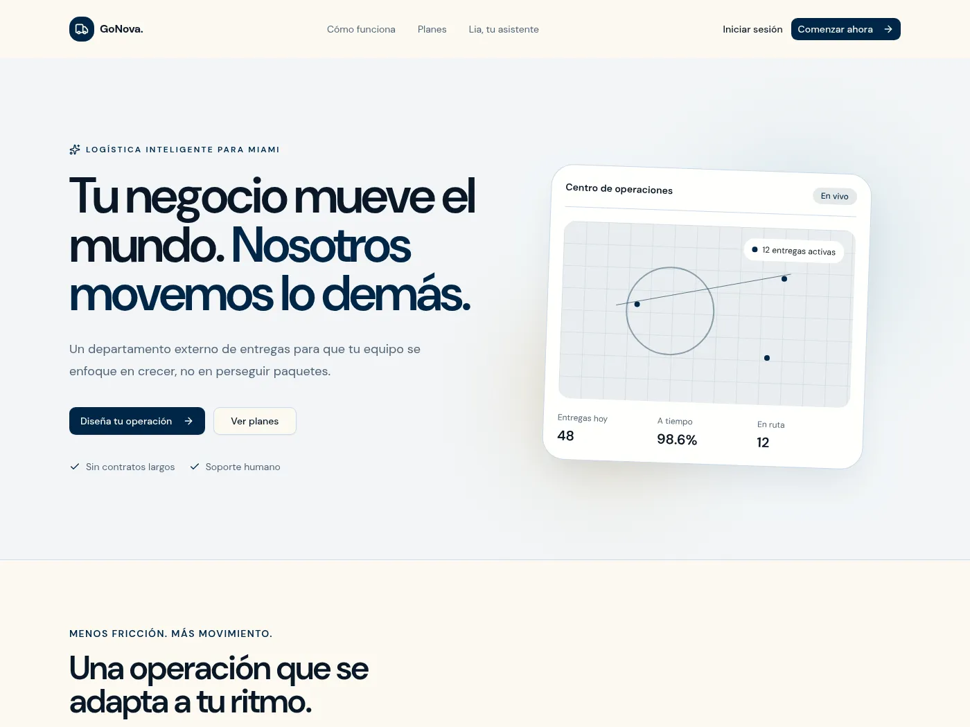GoNova Logistics SaaS