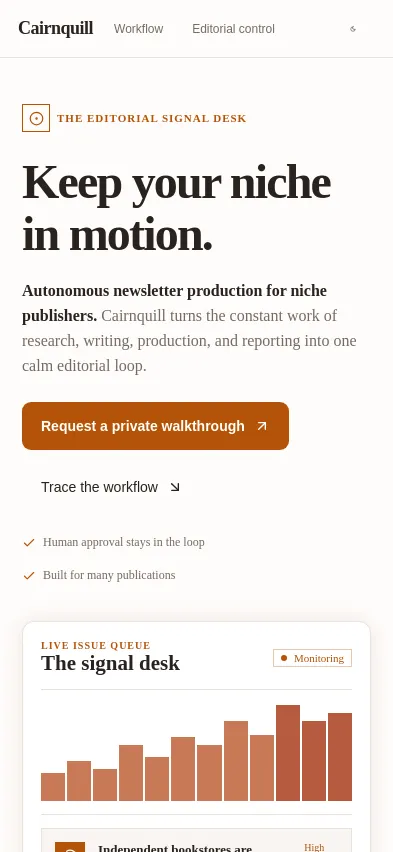CairnQuill Journal App