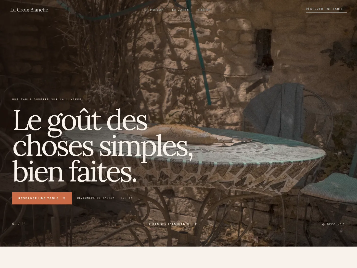 La Croix Blanche Site