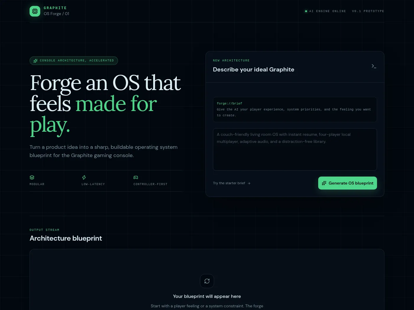AI OS Generator