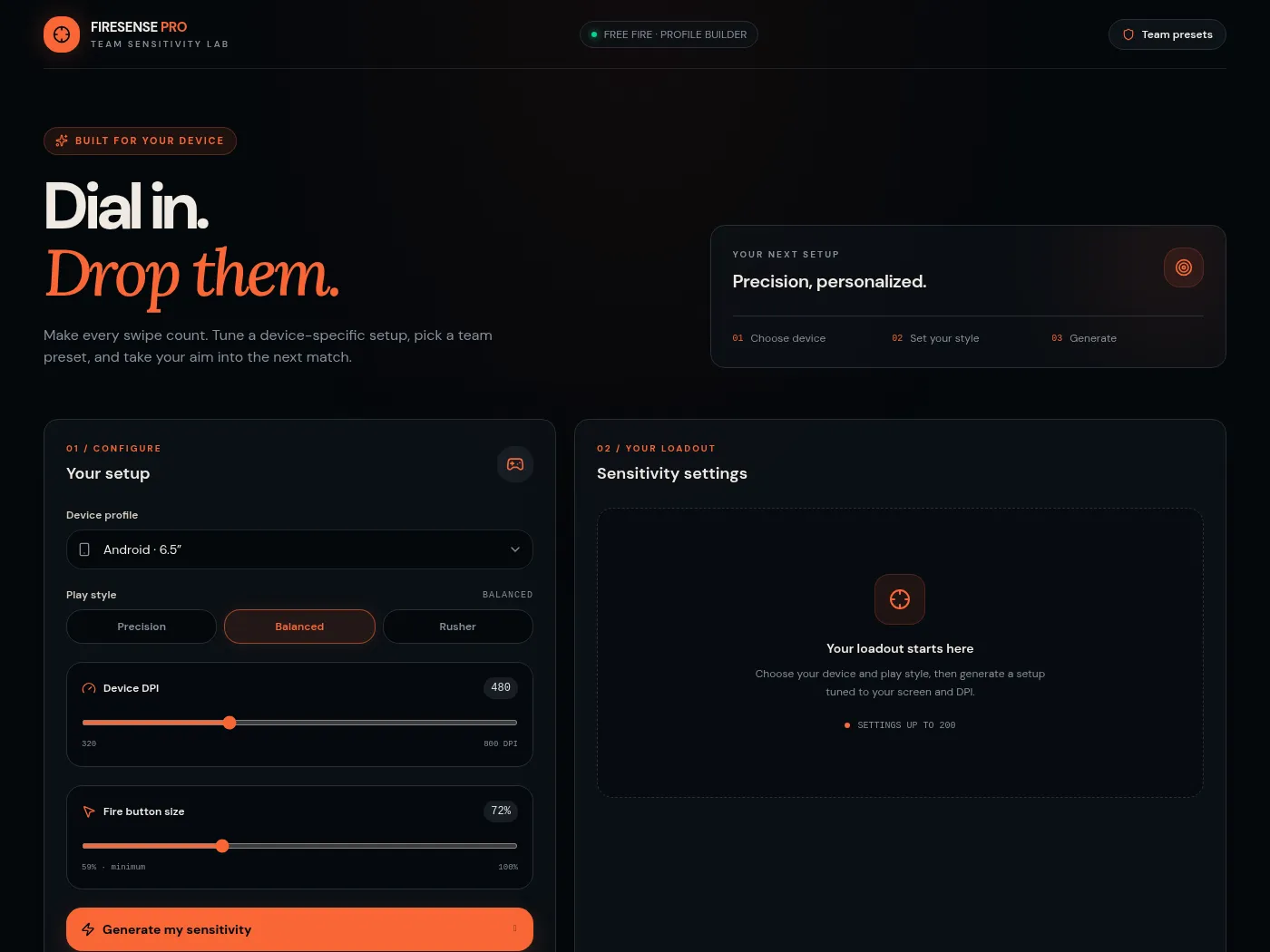 FireSense Pro Tool