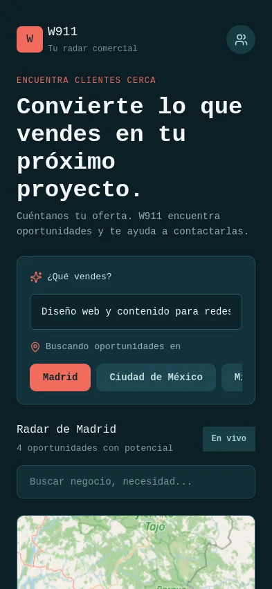 W911 Client Finder