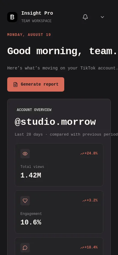 TikTok Insight Pro