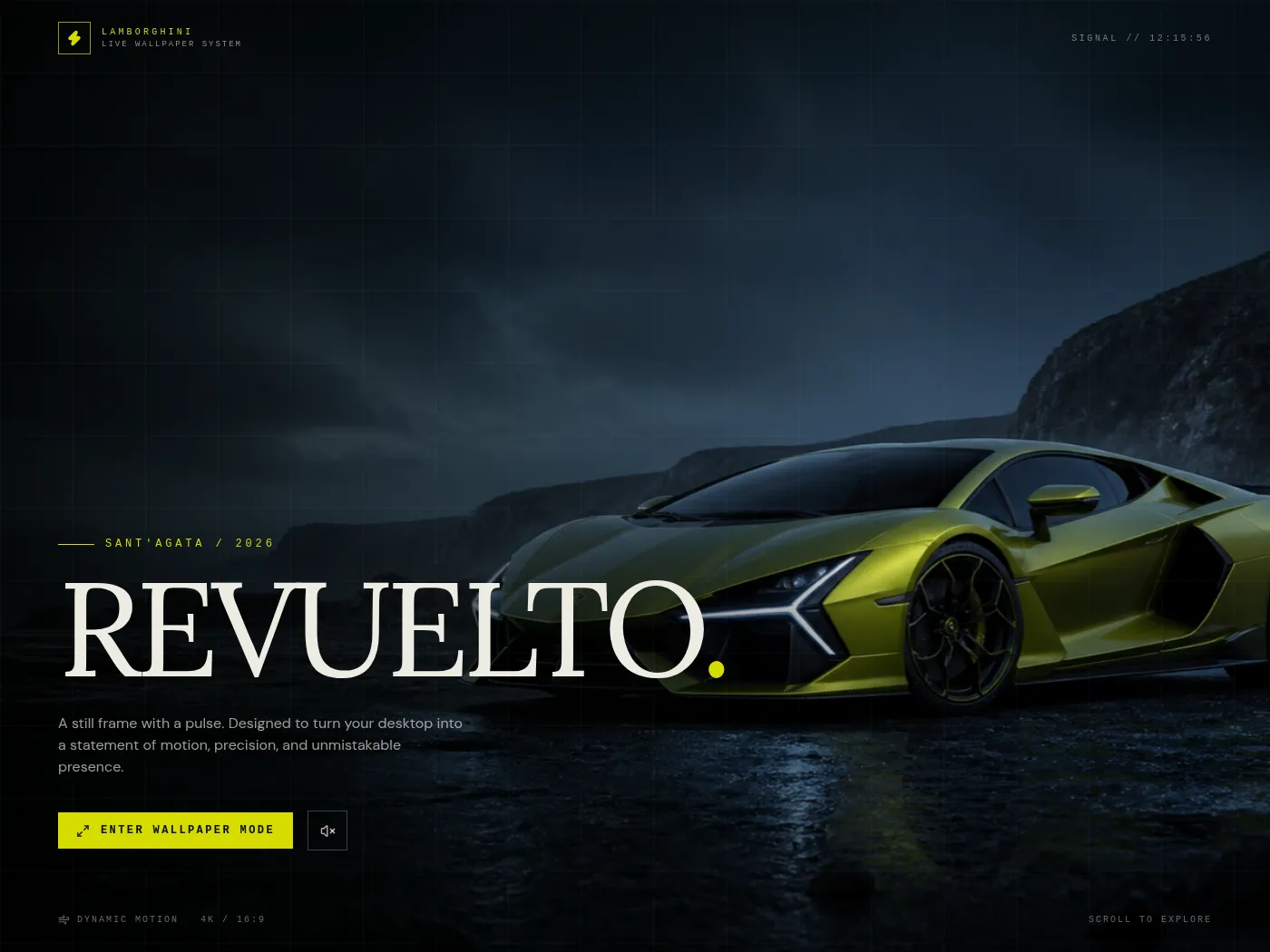Lamborghini Live Wallpaper