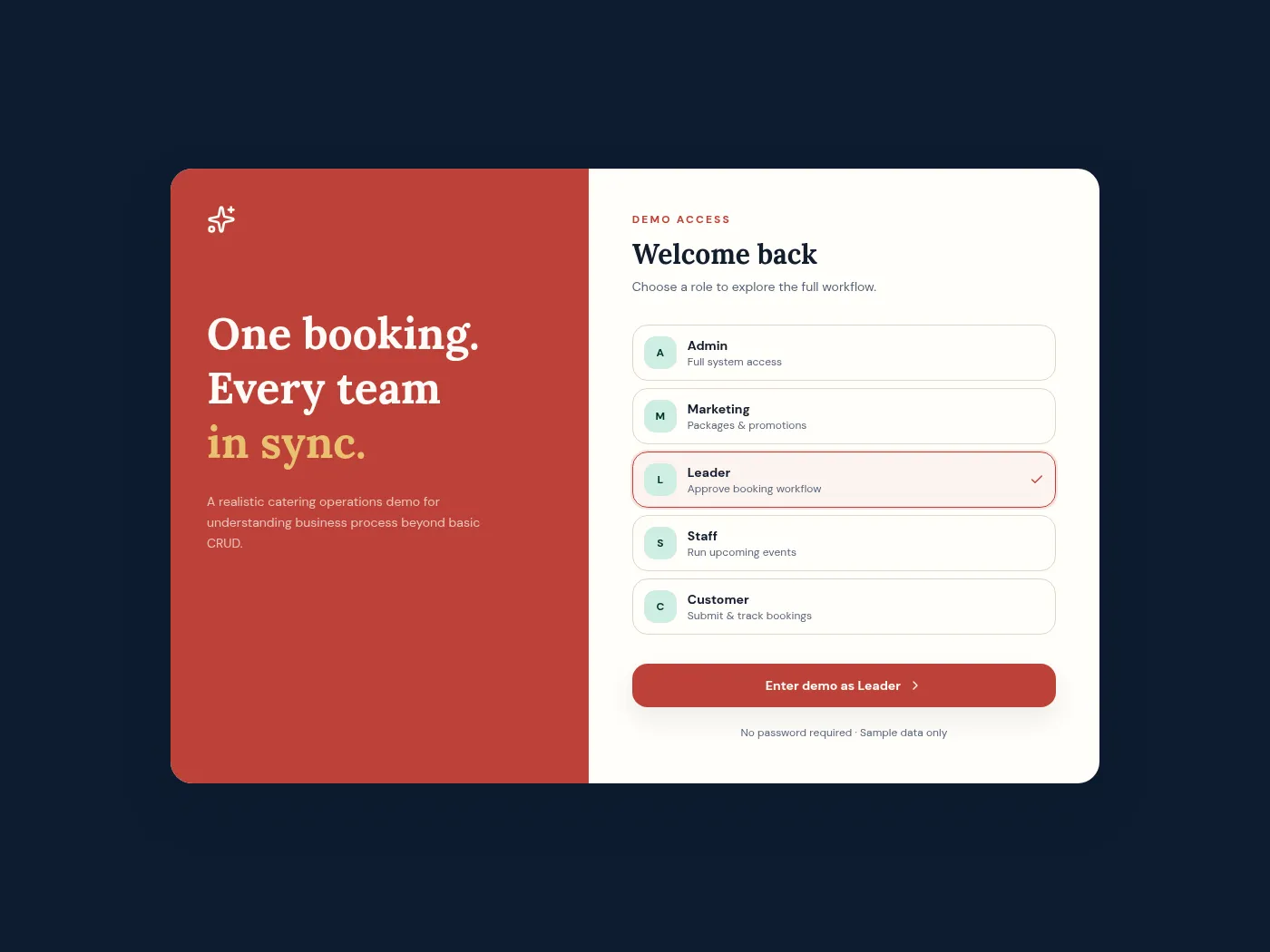 EventBooking Pro Workflow