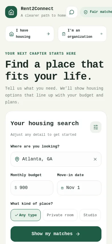 Rent2Connect