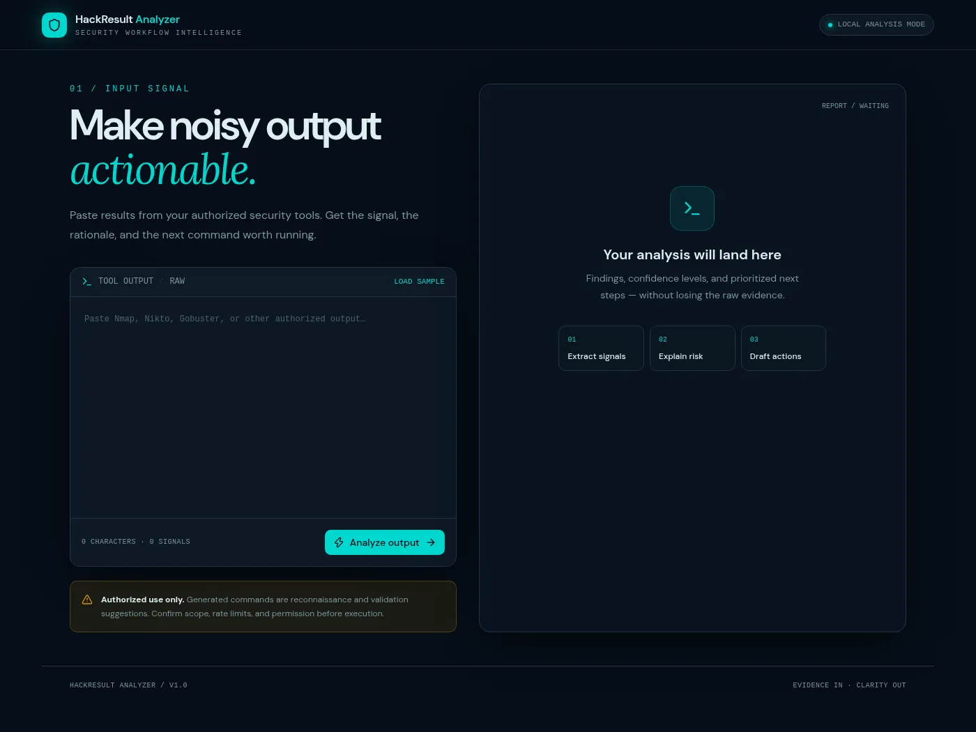 HackResult Analyzer