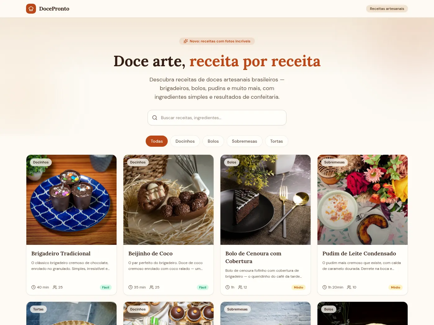 DocePronto App