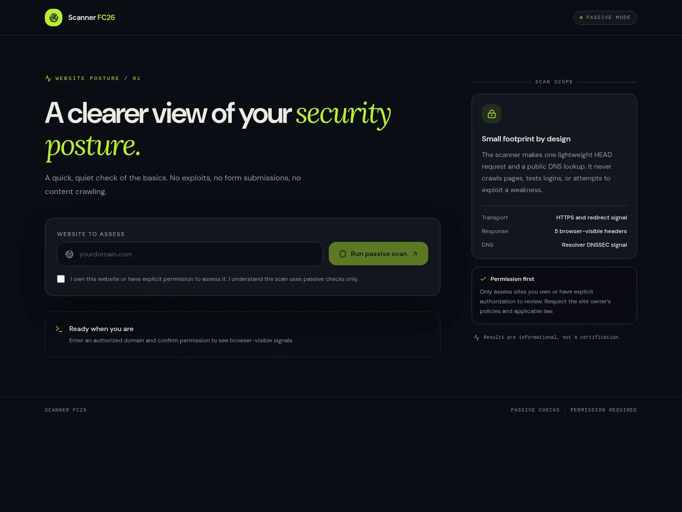 Scanner FC26