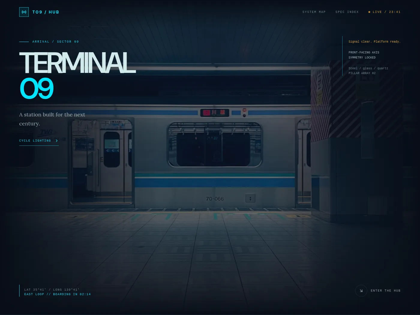 Cyberpunk Station Hub