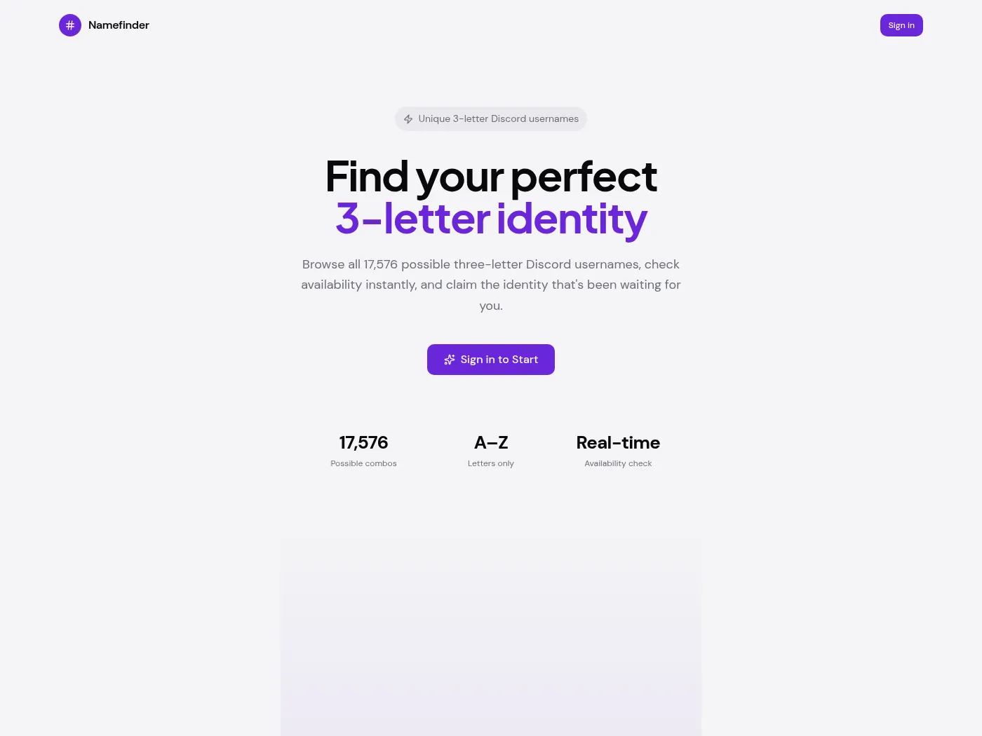 Discord Namefinder