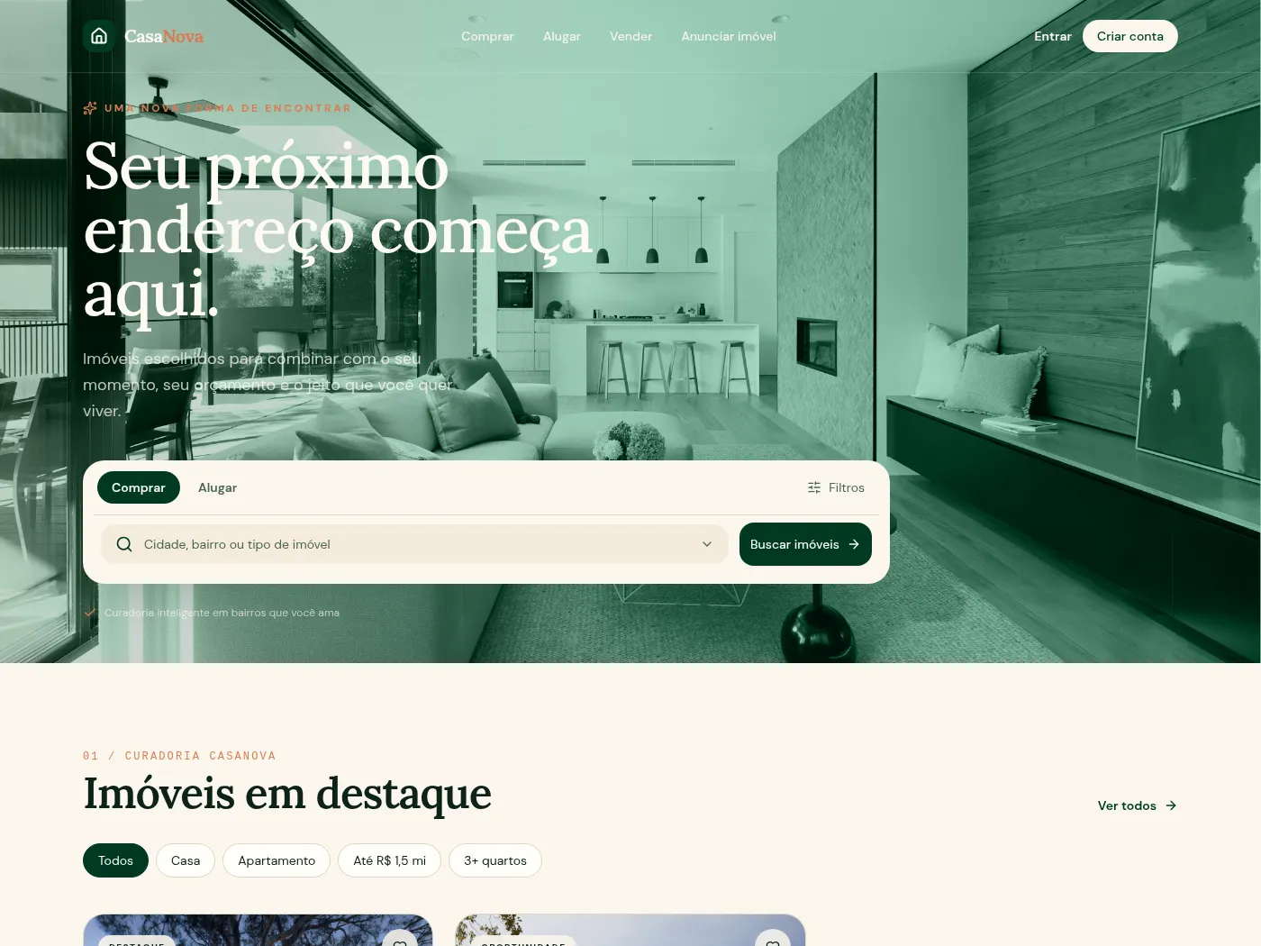 CasaNova Imóveis NextGen