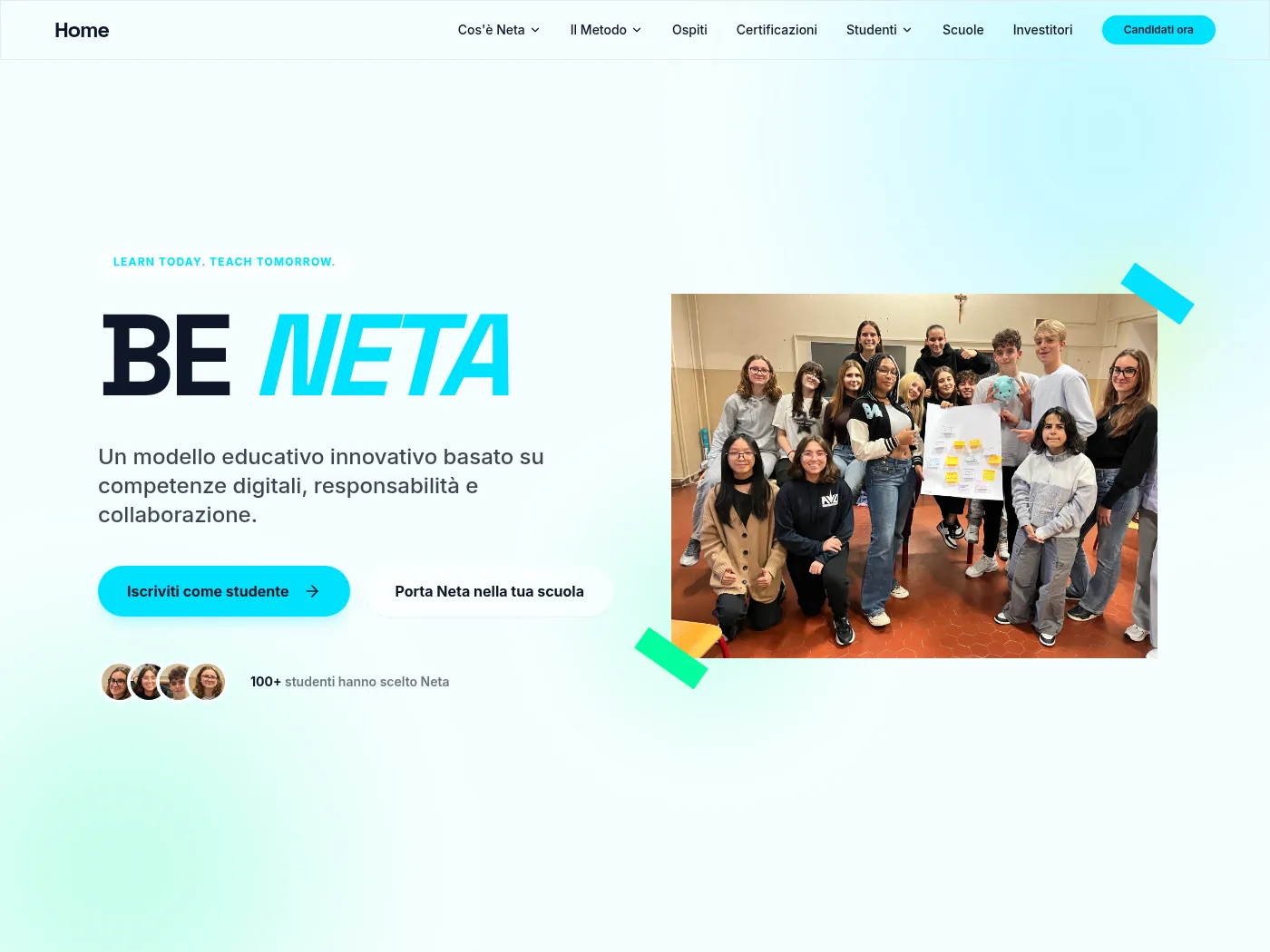 Net@ Educational Landing