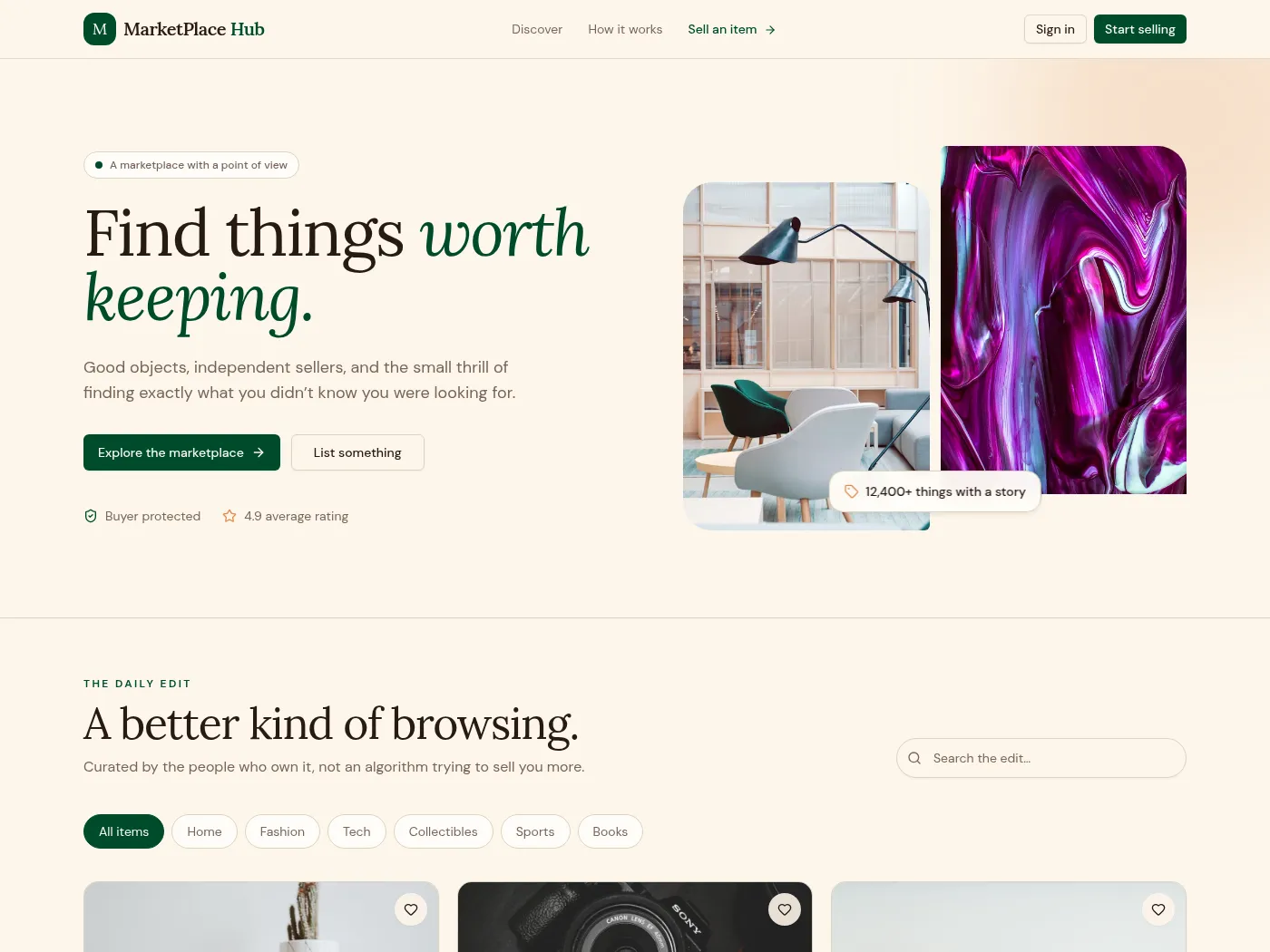 MarketPlace Hub