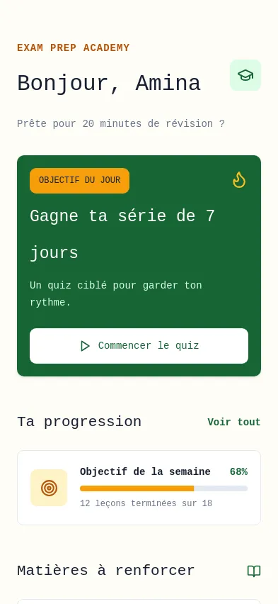 Exam Prep Academy