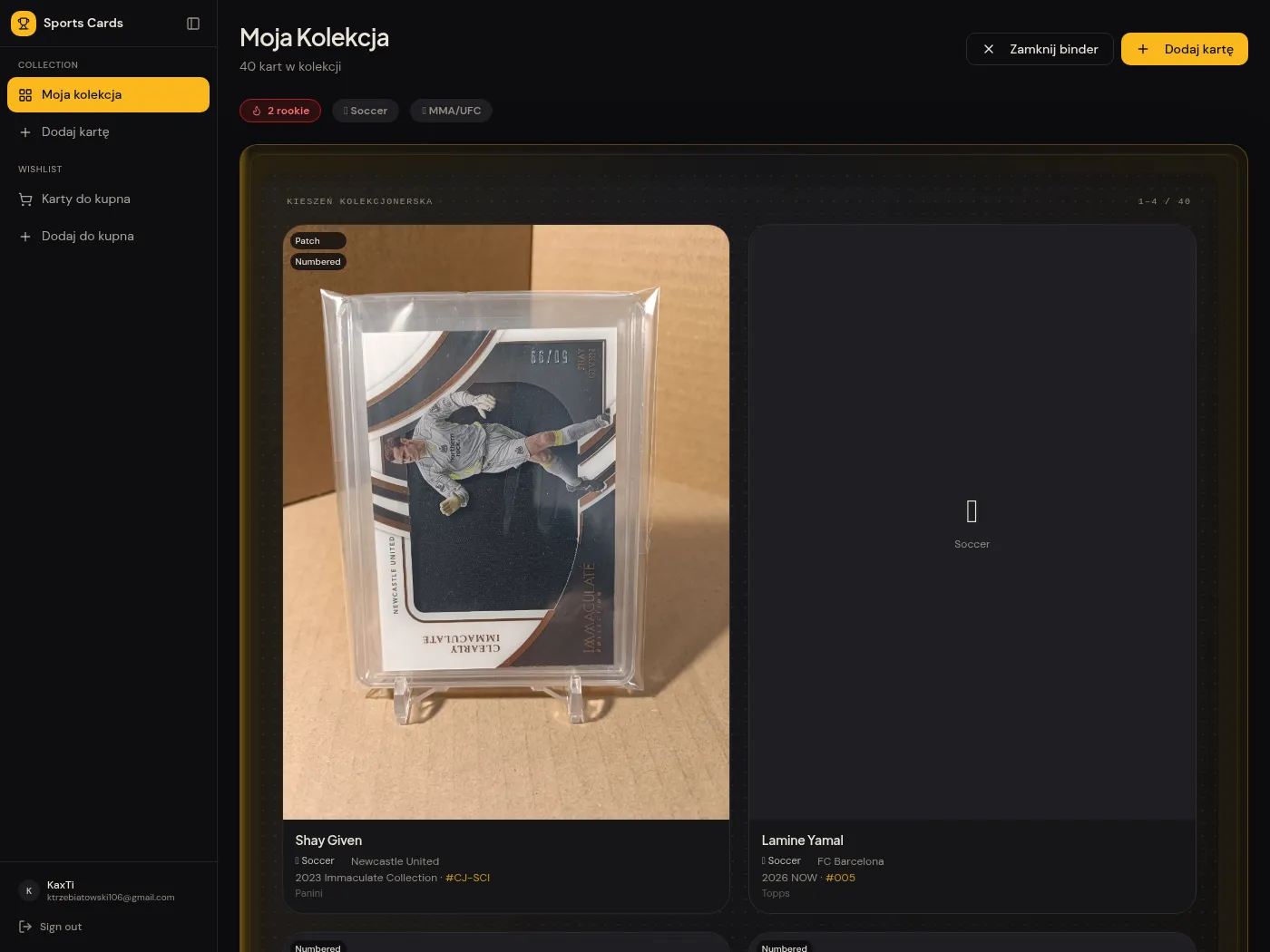 Card Collector Hub