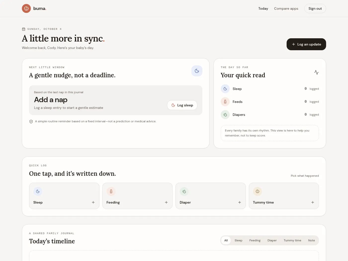 Buma Baby Tracker Pro
