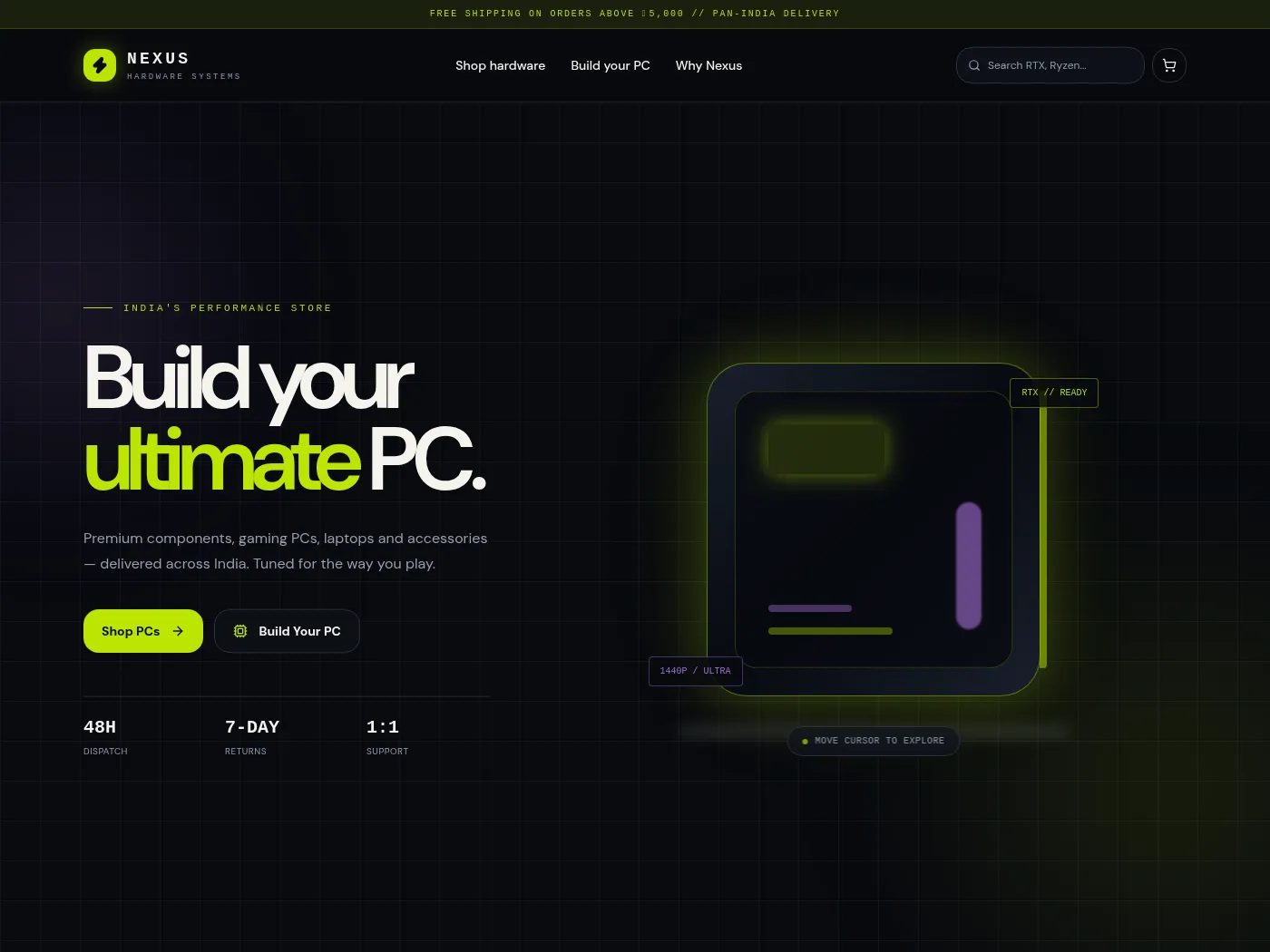PC Store 3D E-Shop