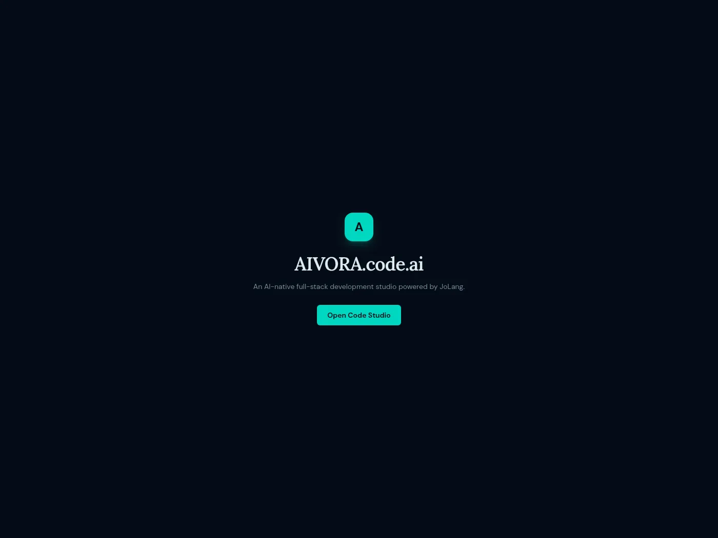 AIVORA Code Studio