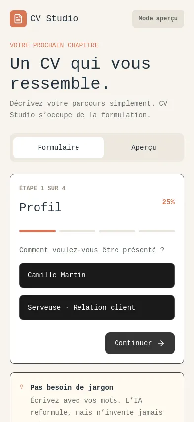 AI CV Builder