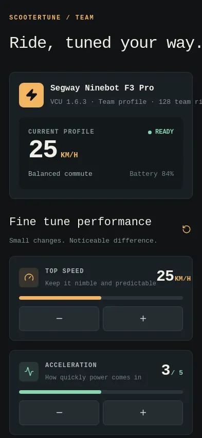ScooterTune Mobile