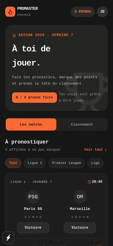 ProMaster Pronos