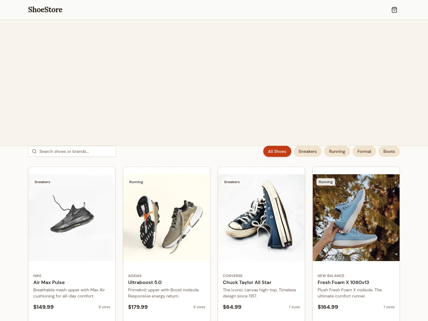 ShoeStore App