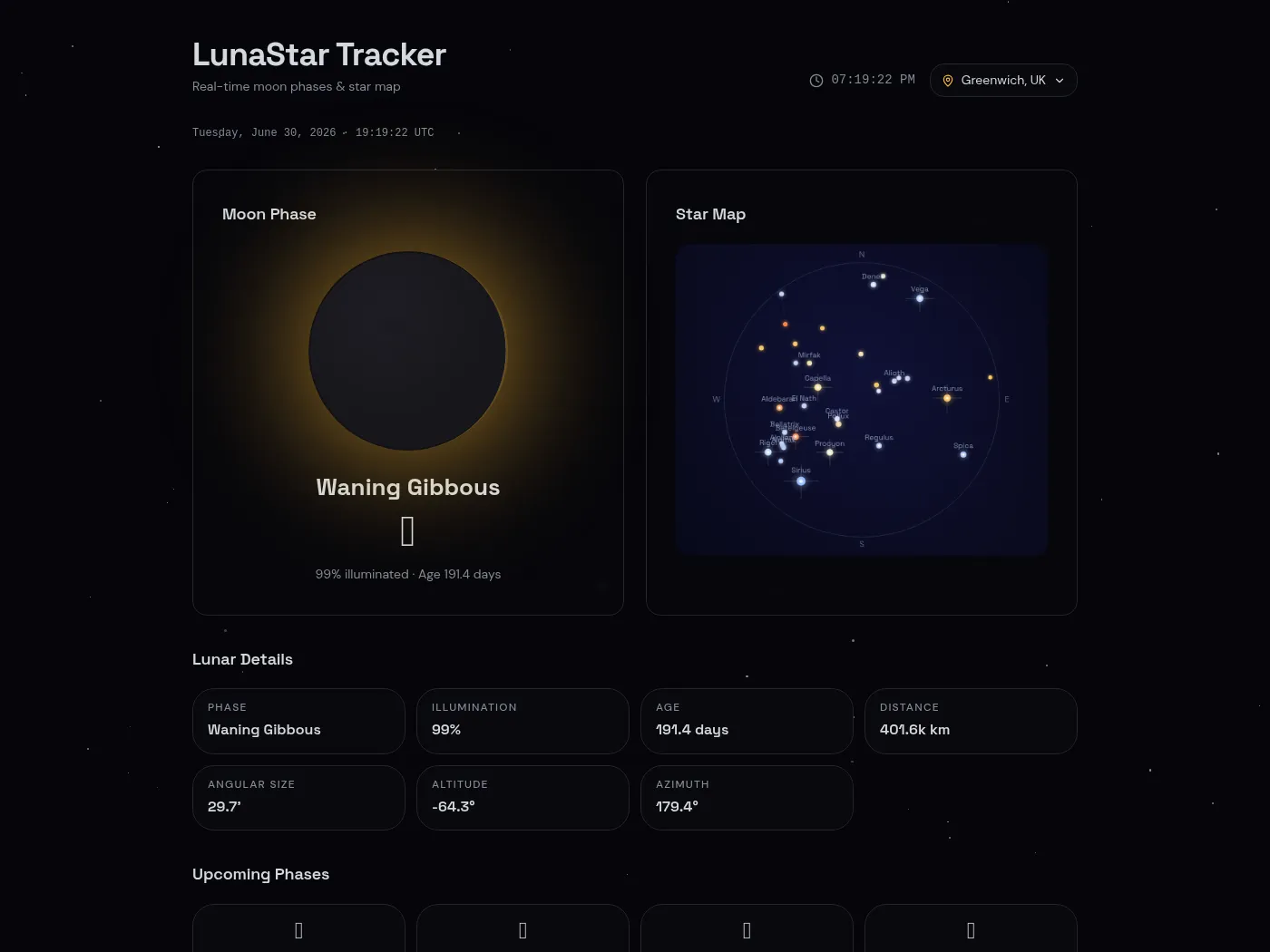 LunaStar Tracker