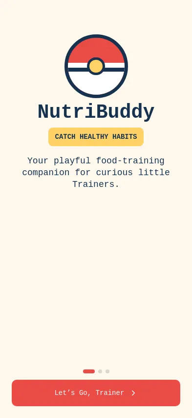 NutriBuddy Food Trainer