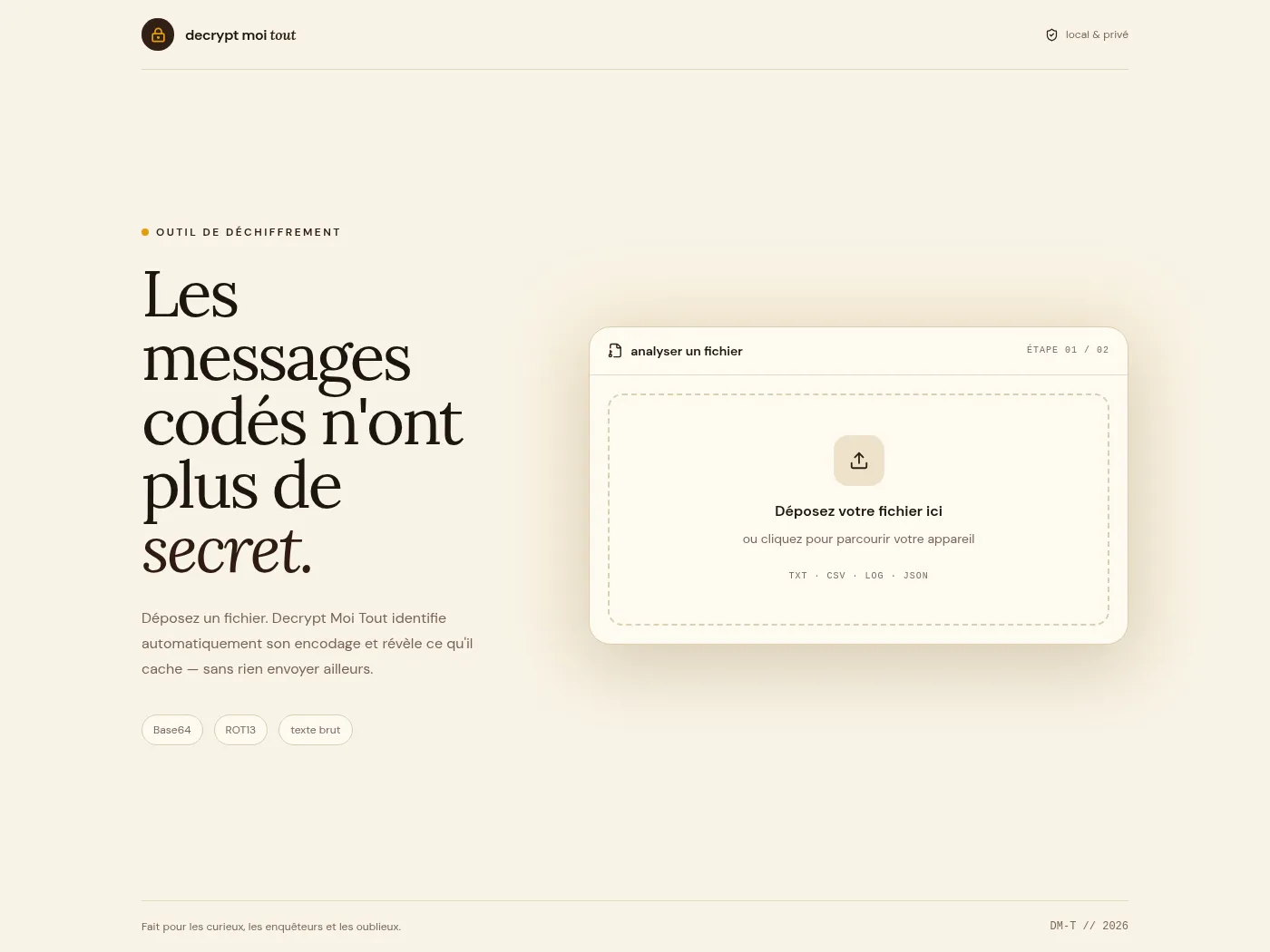 Decrypt Moi Tout