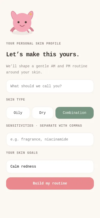 ClearUp Skin Companion