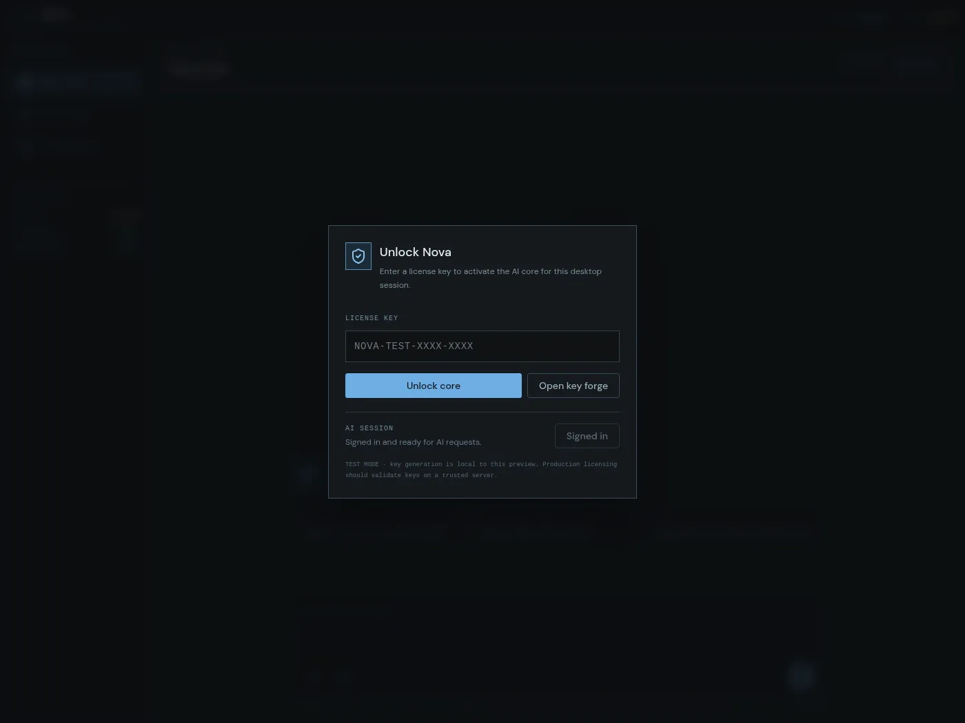Nova AI Desktop