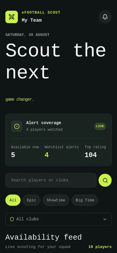 eFootball Scout