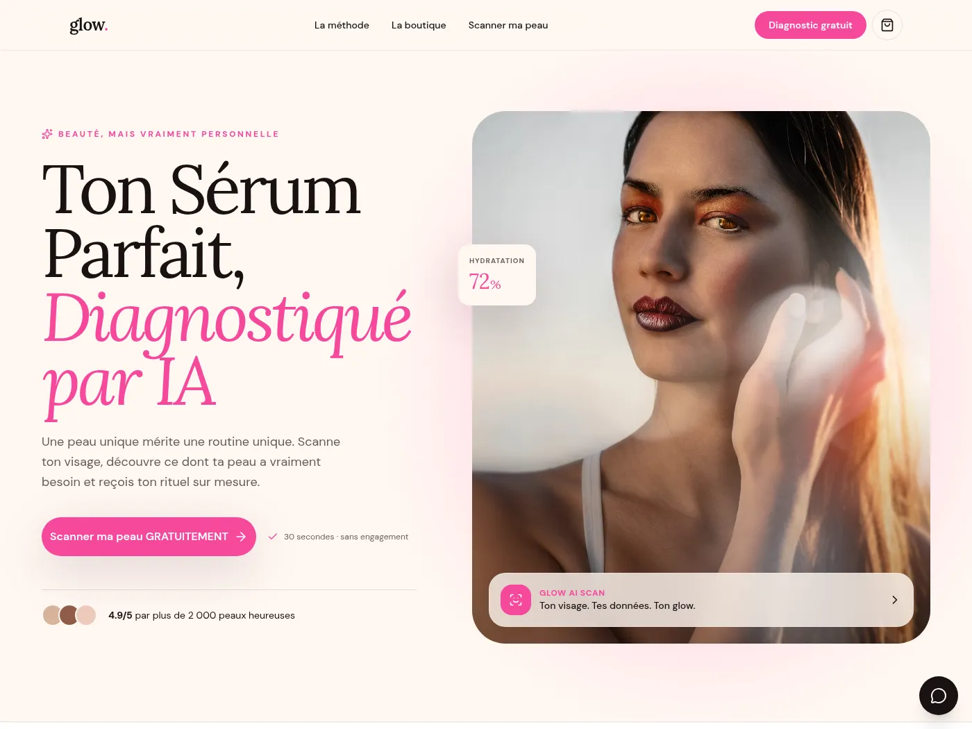 Glow AI Beauty Scanner
