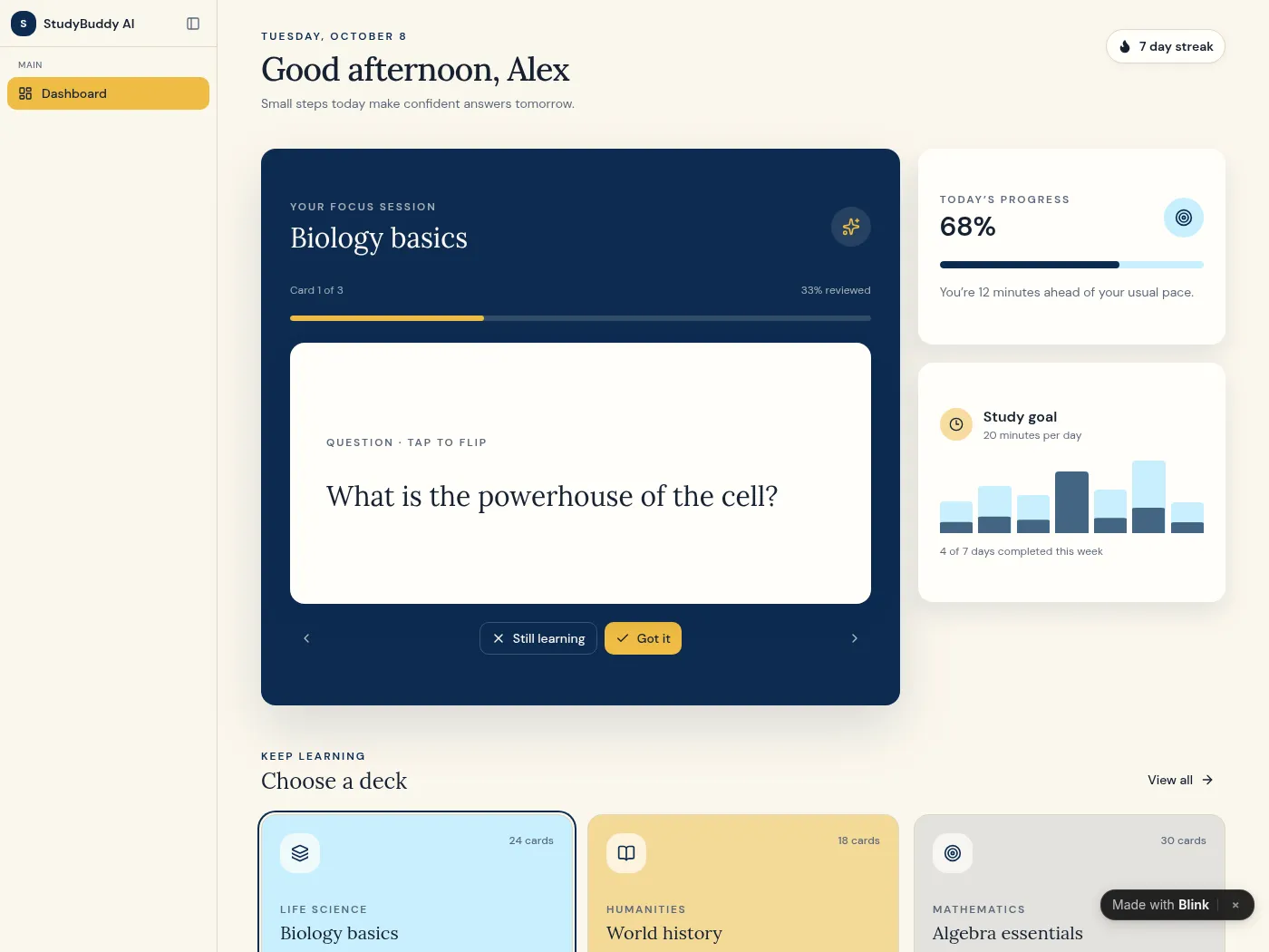 StudyBuddy AI