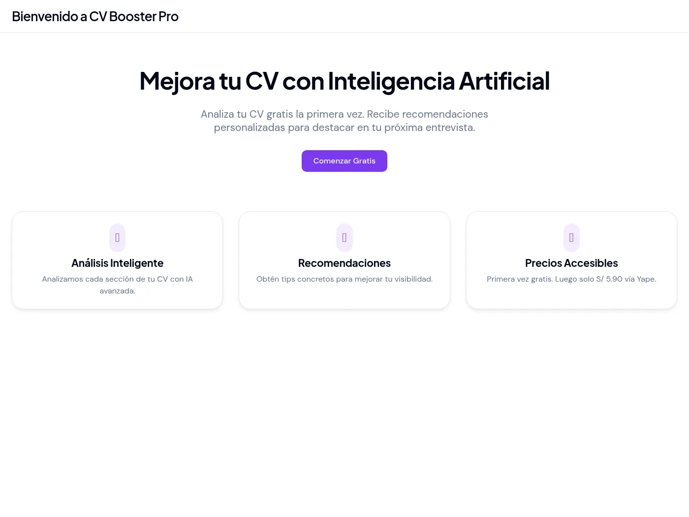 CV Booster Pro