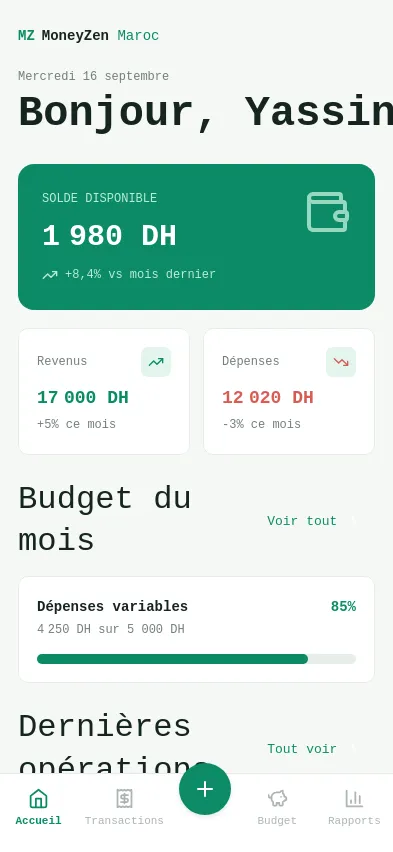 MoneyZen Maroc