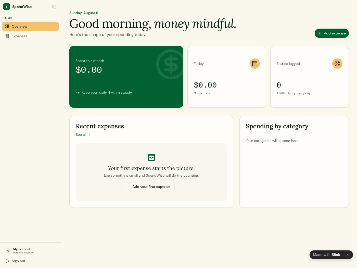 SpendWise Tracker