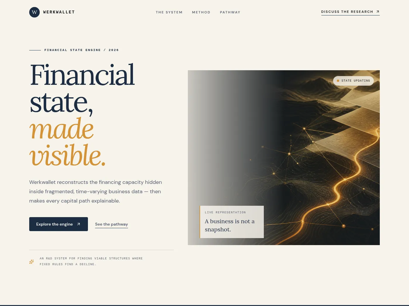 Werkwallet Financial Engine