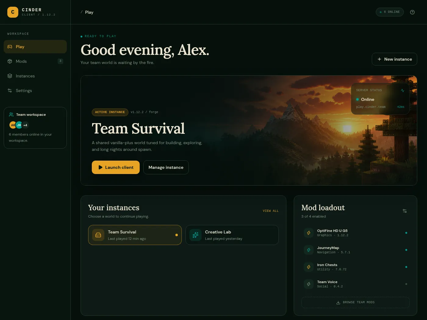 Minecraft Web Client Pro