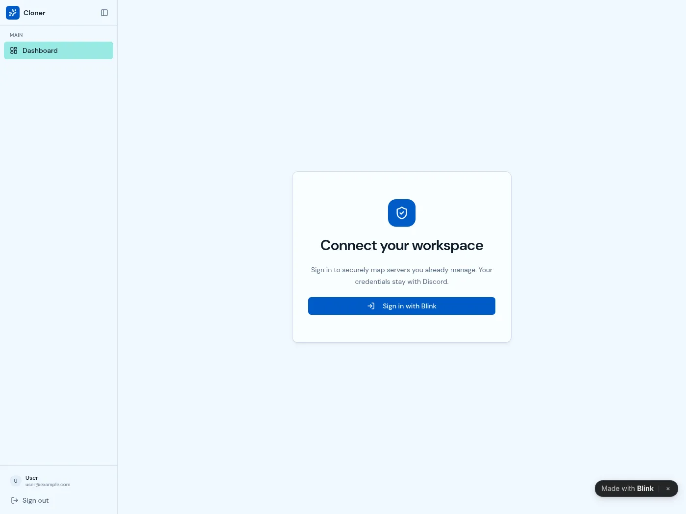 Workspace Server Cloner