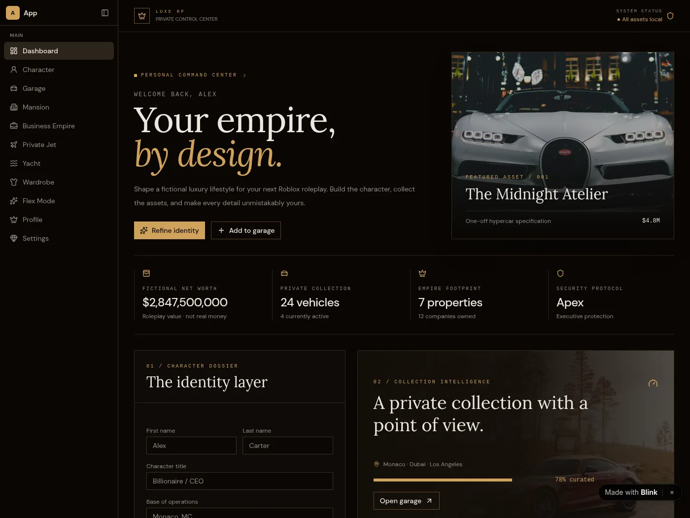 LUXE RP Luxury Creator