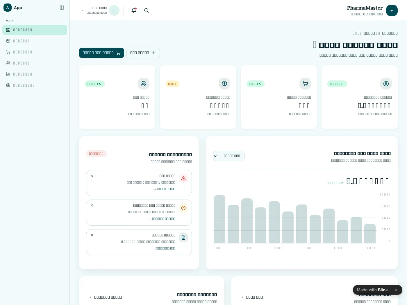 PharmaMaster Dashboard