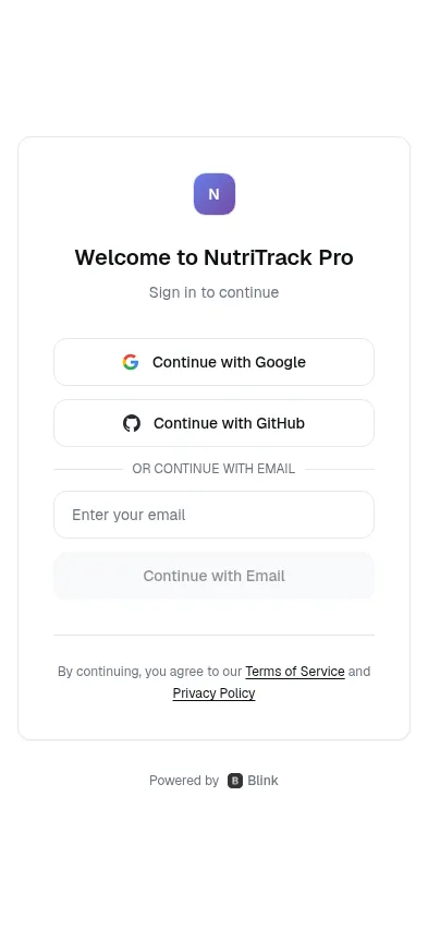NutriTrack Pro