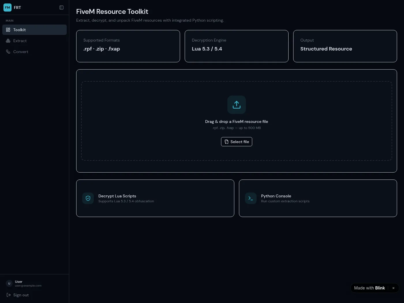 FiveM Resource Toolkit